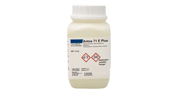 Antox 71E - Gel for steel cleaning and after welding