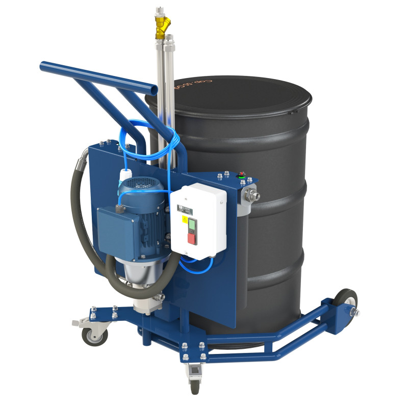DFC-3000: Oil drum filter trolley