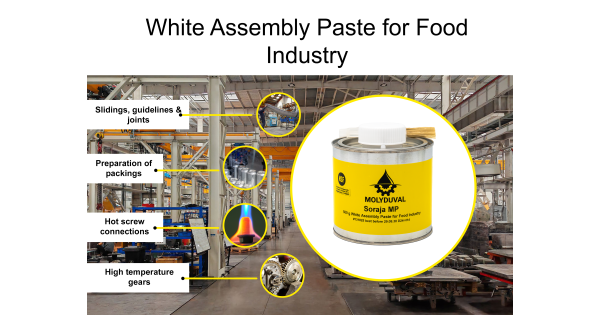 Soraja MP - Balta montāžas pasta pārtikas rūpniecībai