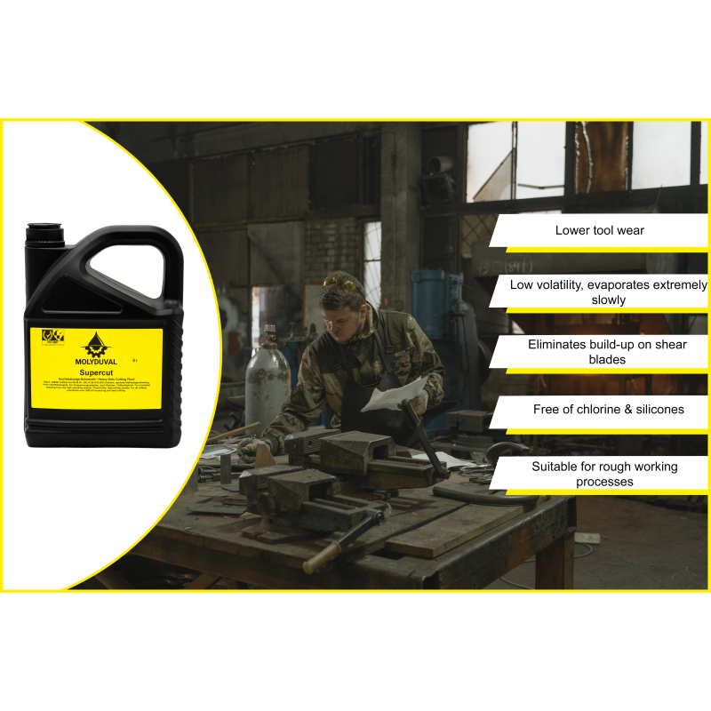 Supercut - High performance cutting fluid for steels