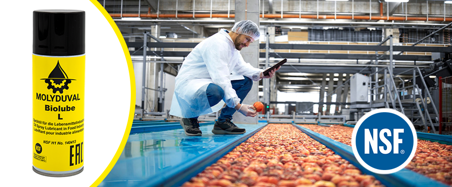 NSF H1 Industrial Lubricants in the Food Industry: Safety and Performance